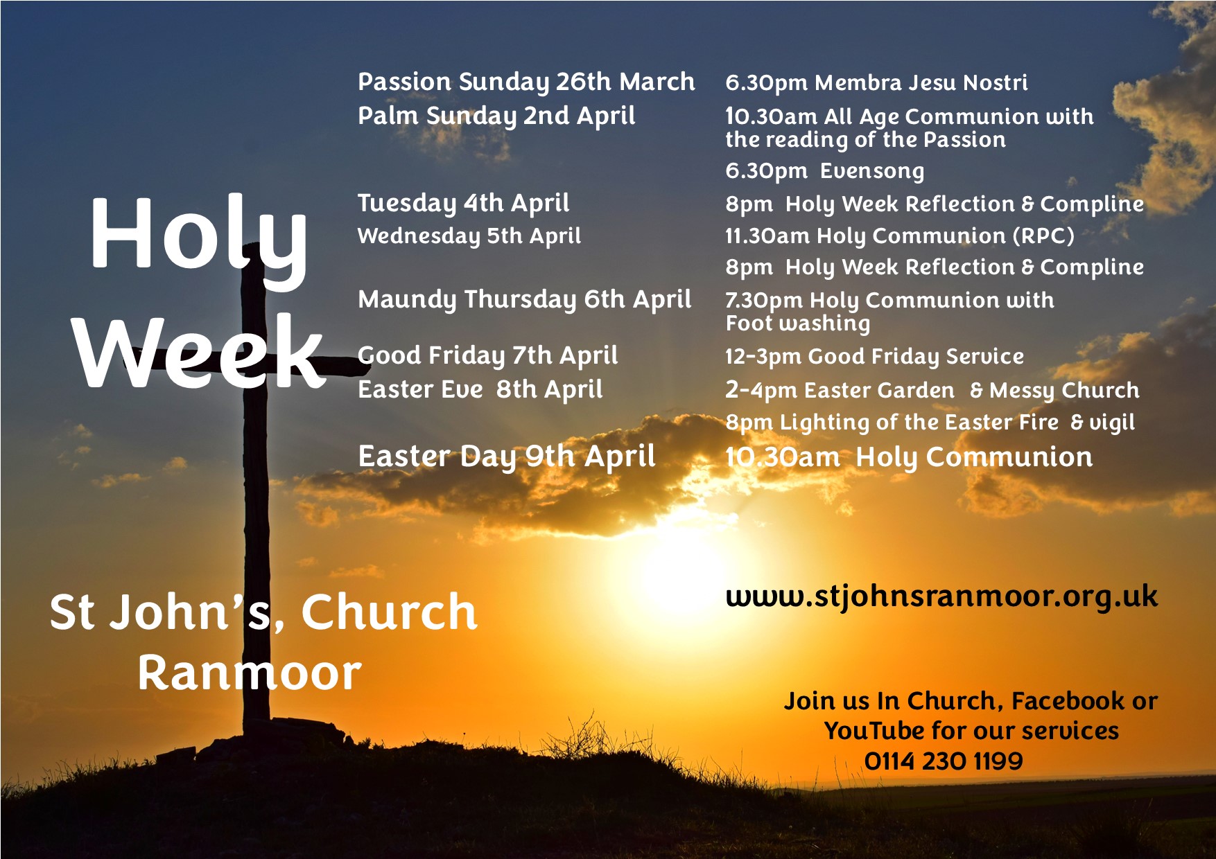 St John's Church, Ranmoor : Easter